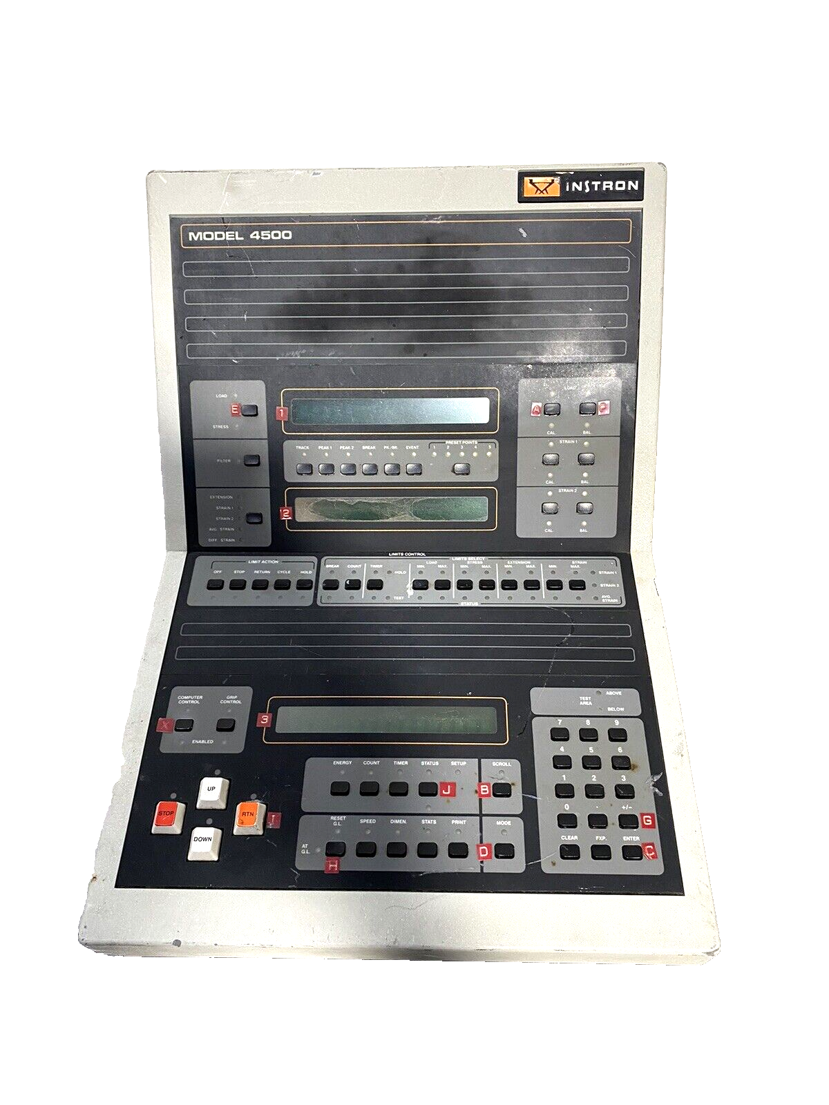 Instron 4500 Controller Tensile Tester, Control Panel Unit Only | Kian ...