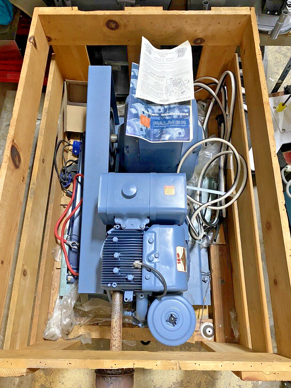 New PALMER 3-Phase Industrial Generator Model 10-3P-18 | Kian Equipment