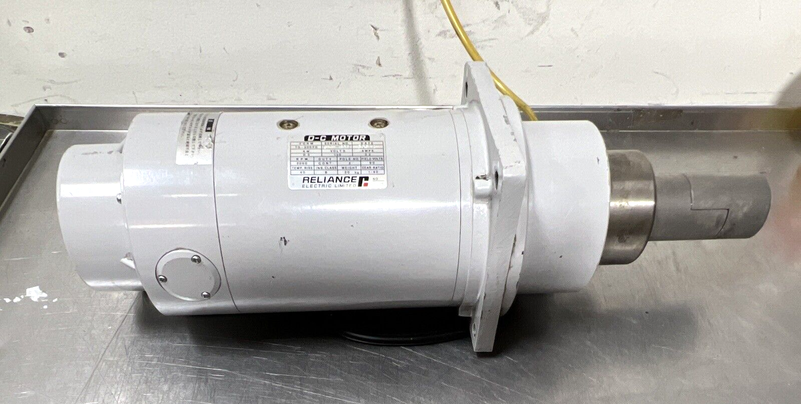 Reliance TG-300FG .3KW D-C Motor Repair | Kian Equipment